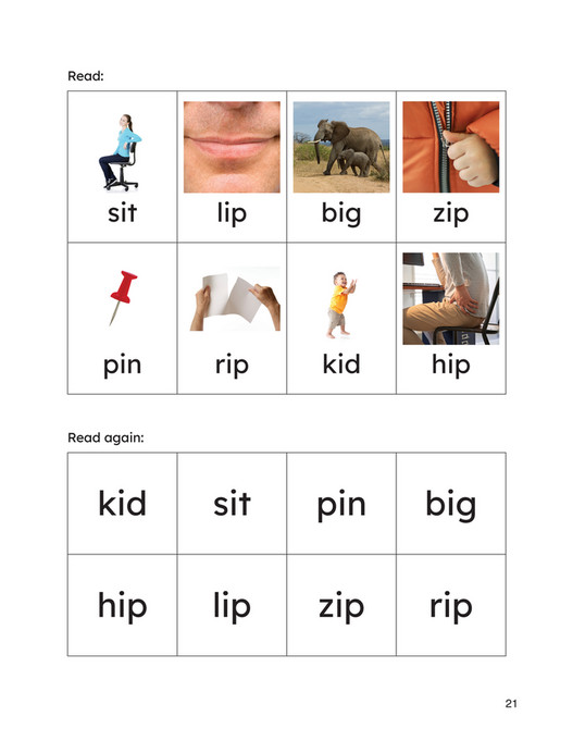 abc English - abc English Phonics, Level 1 - Page 24-25 - Created with ...