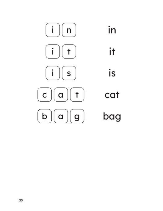 abc English - abc English Phonics, Level 1 - Page 34-35 - Created with ...