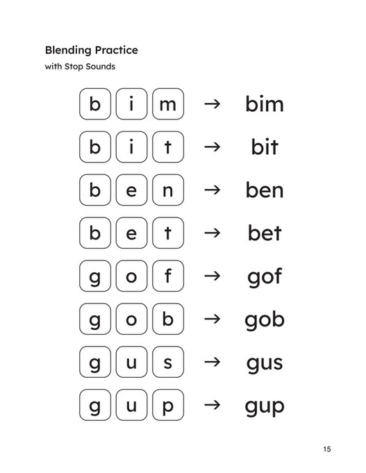 abc English - abc English Phonics, Level 1 - Page 18-19 - Created with ...
