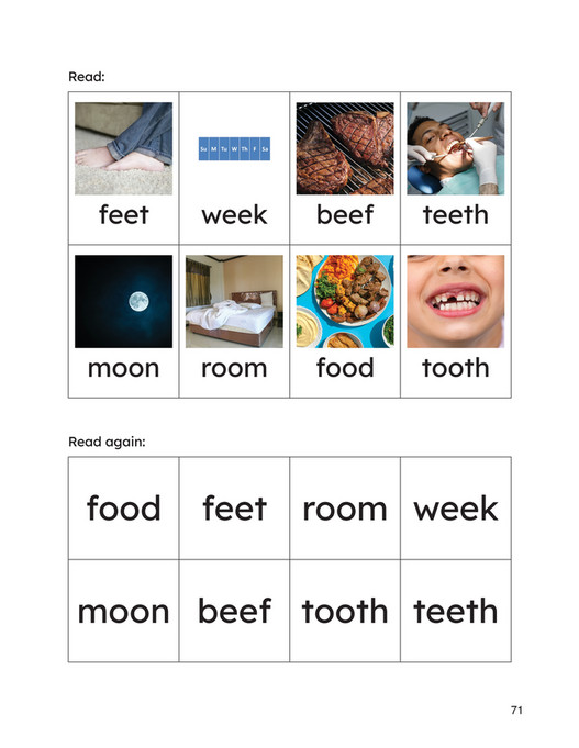 Easy English Readers - abc English Phonics, Level 1 - Page 74-75 ...