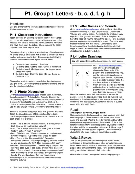 abc English - TeachersActivityGuide1 - Page 1 - Created with Publitas.com