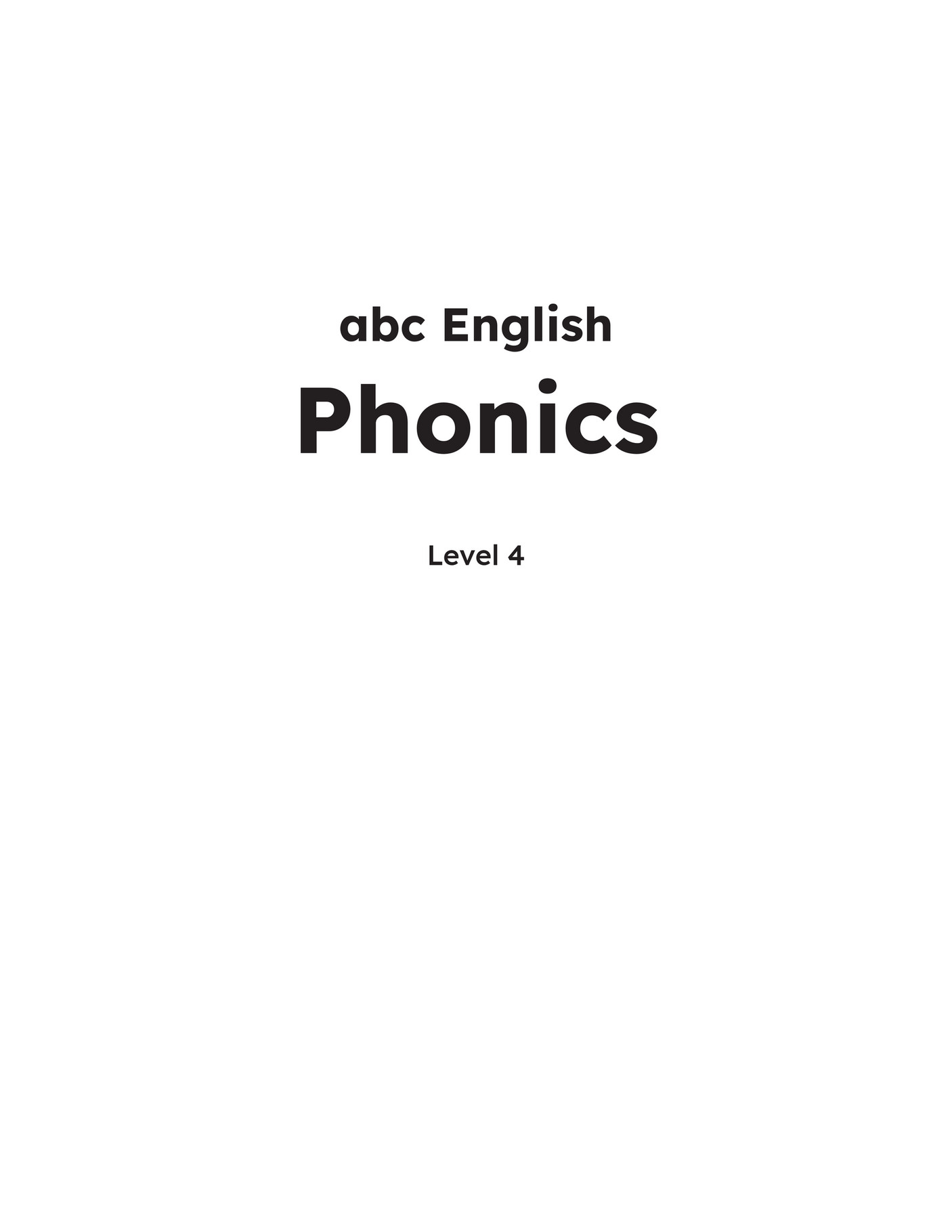 Easy English Readers - abc English Phonics, Level 4 - Page 16-17 ...
