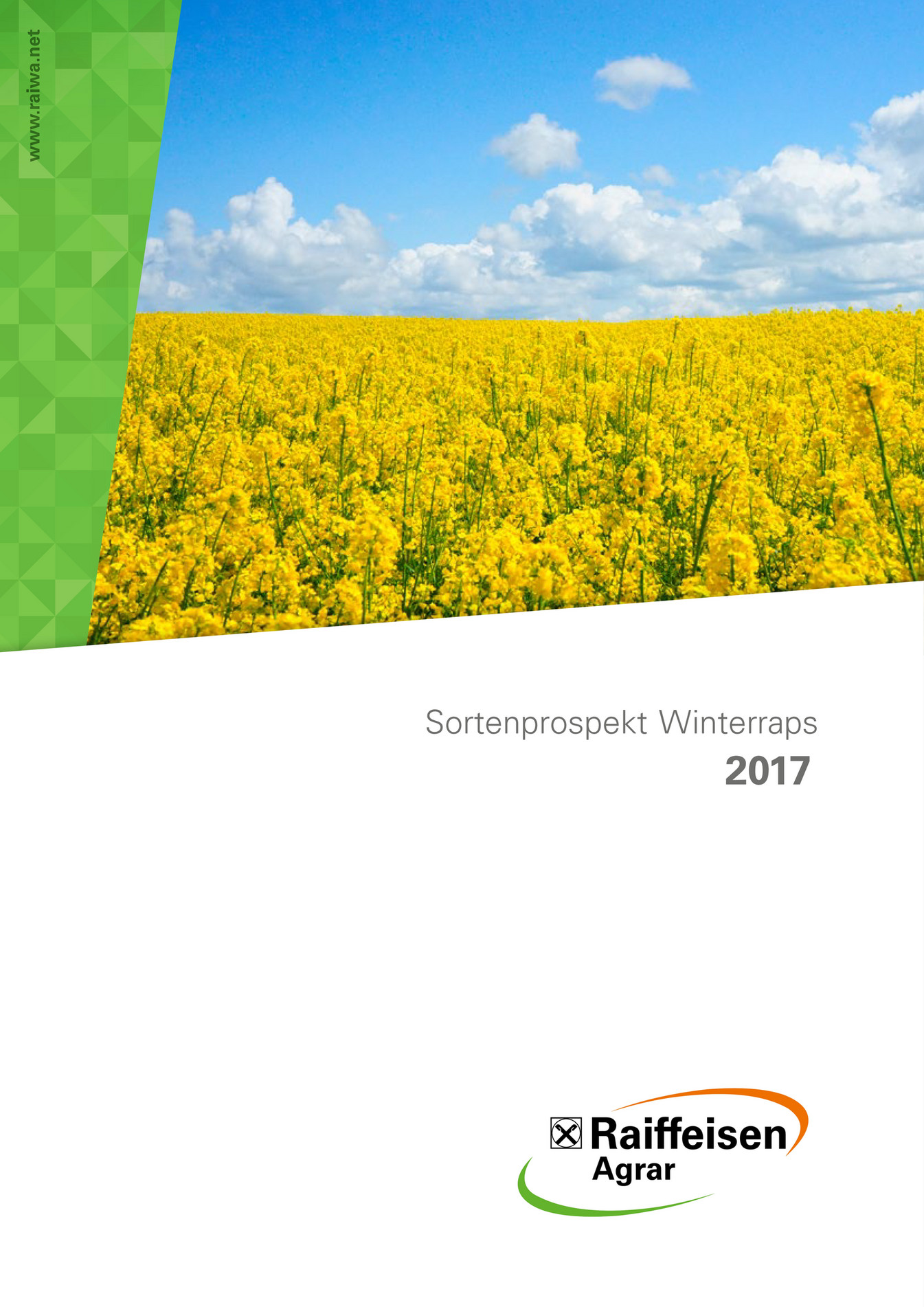 Raiffeisen Waren GmbH Raiffeisen Agrar Sortenprospekt Raps Seite 22 23