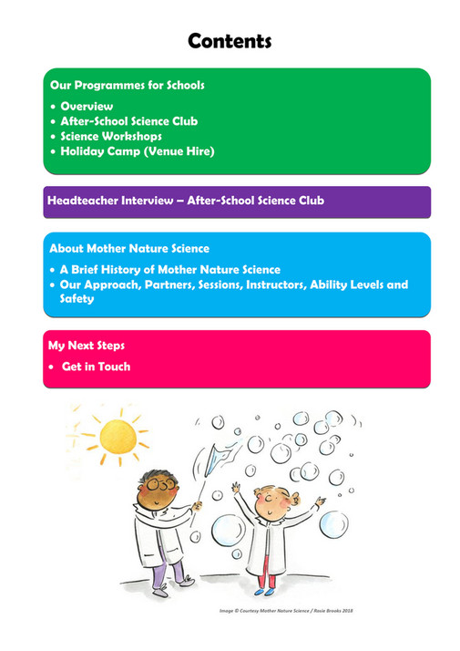 Mother Nature Science - SM10-Prospectus for Schools - Page 2-3 ...