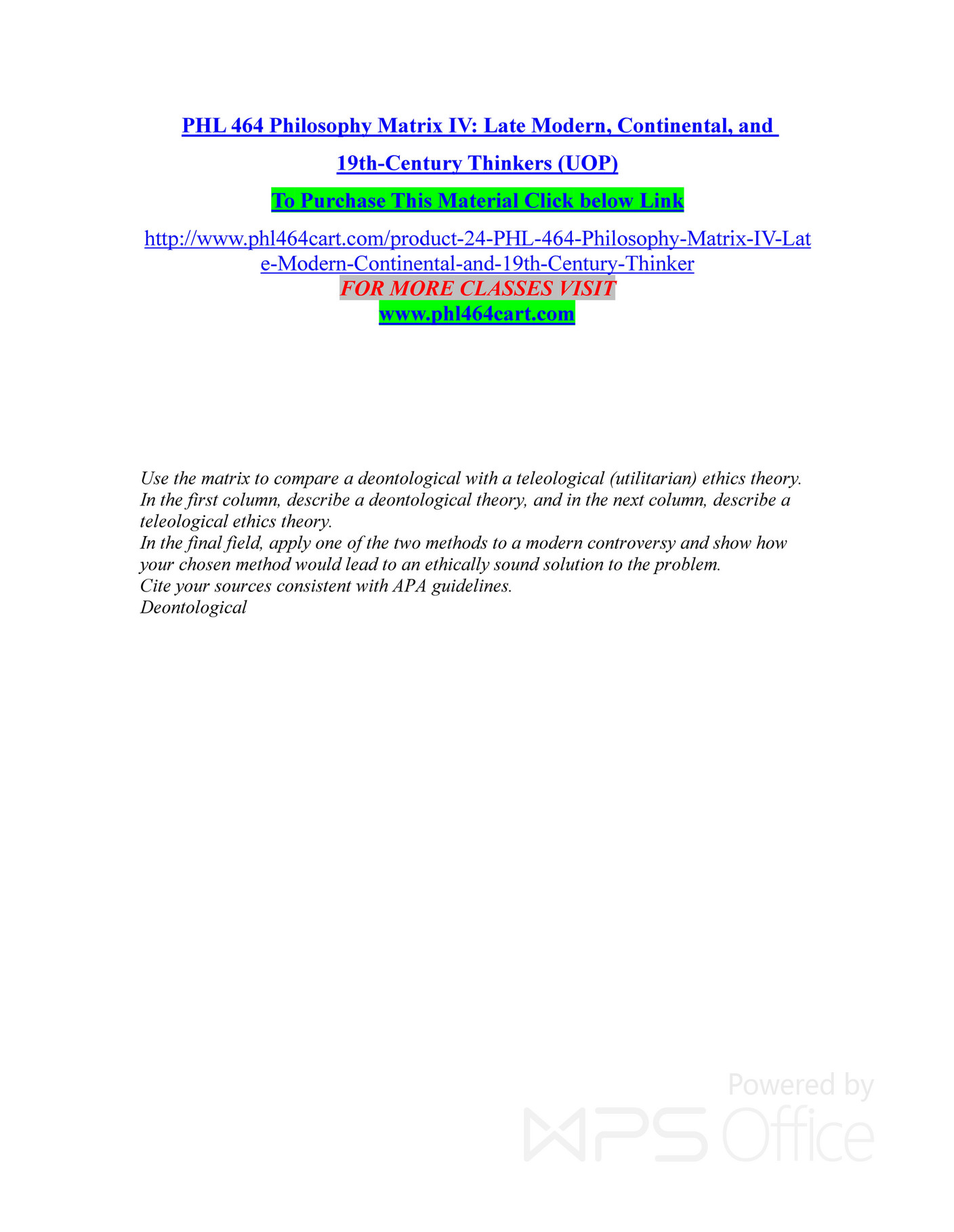My publications - PHL 464 Philosophy Matrix IV- Late Modern, Continental, and 19th-Century ...
