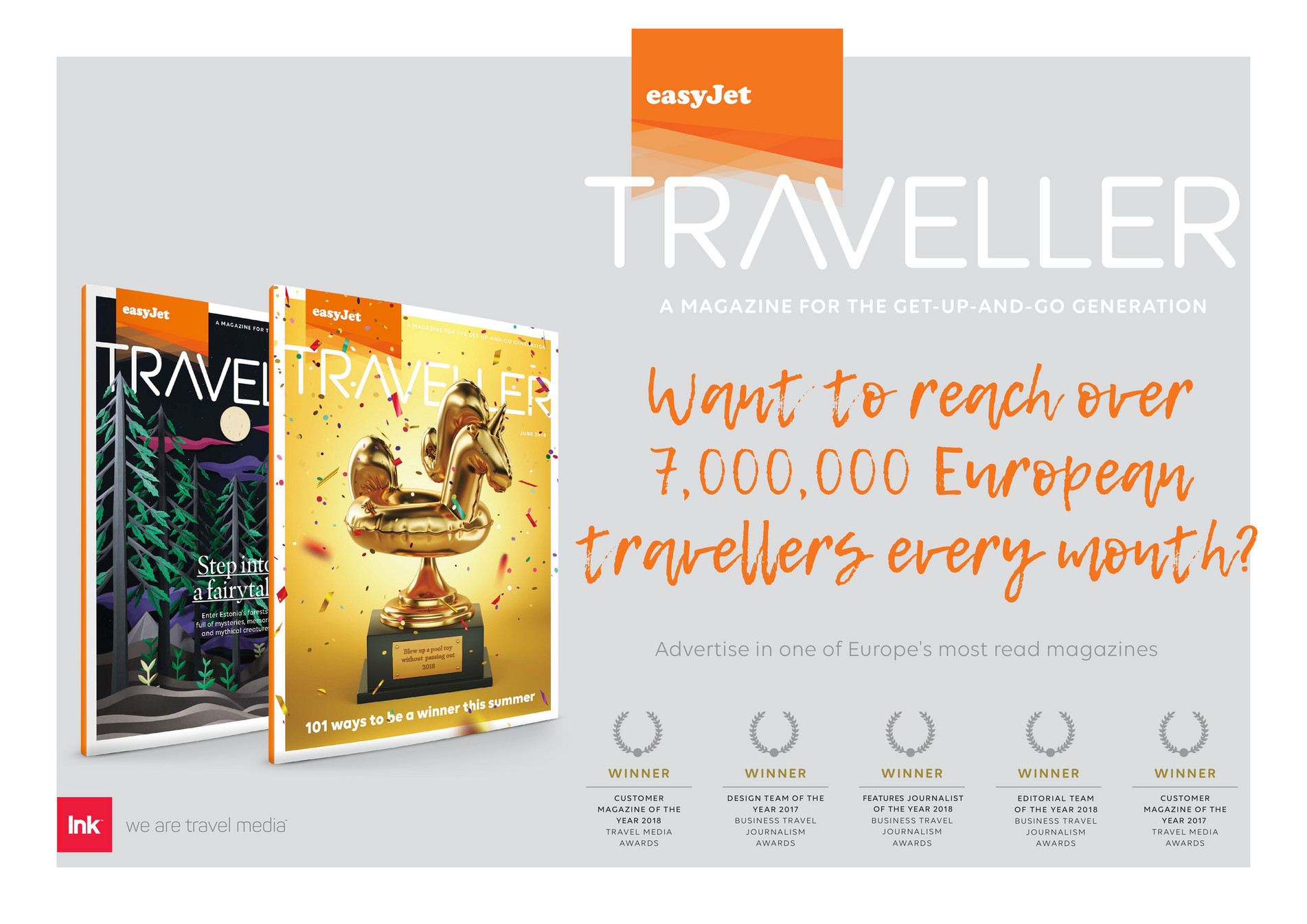 Ink - easyJet Traveller Media kit - Page 1 - Created with Publitas.com