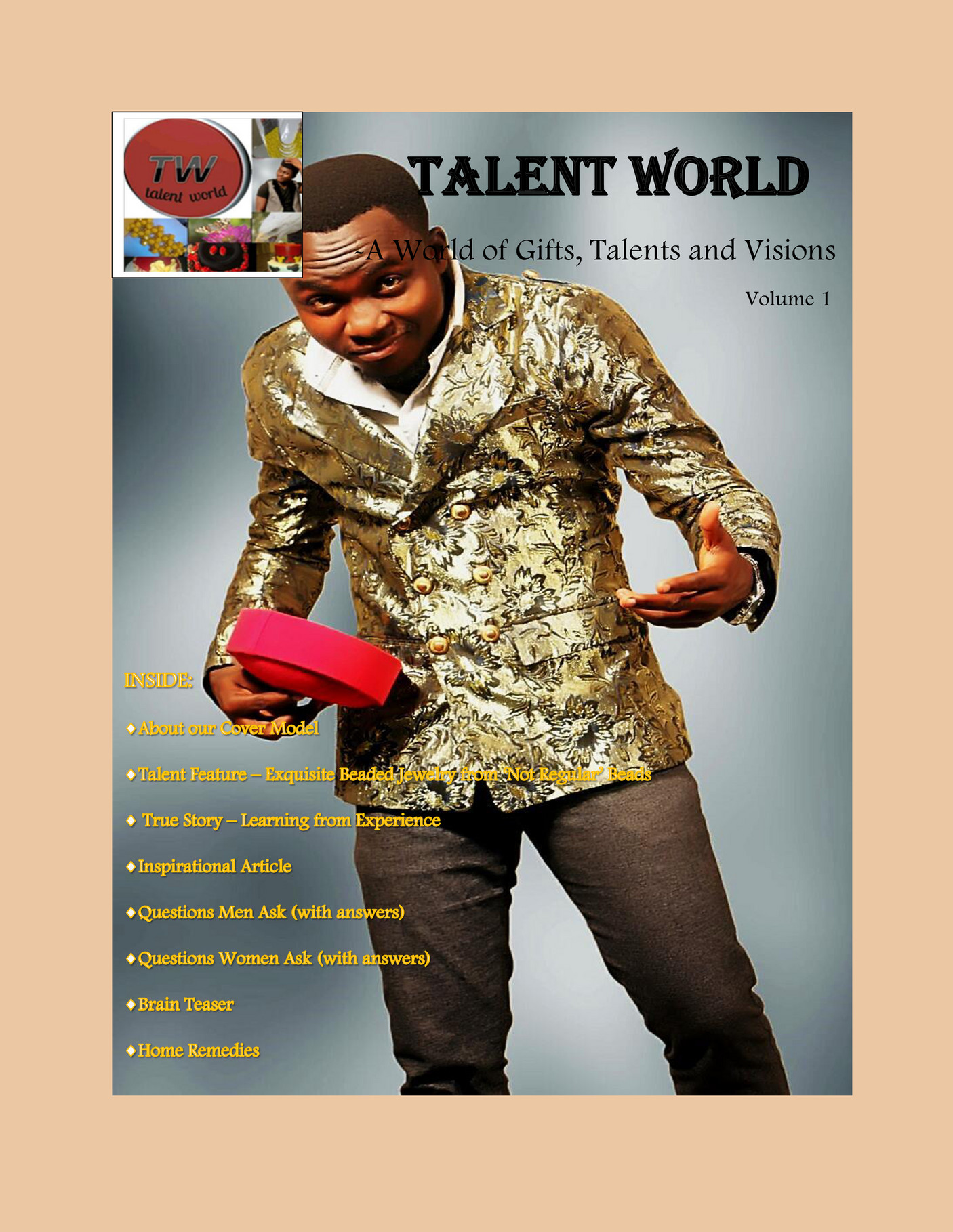 My publications - TALENT WORLD MAGAZINE - Page 6-7 - Created with ...