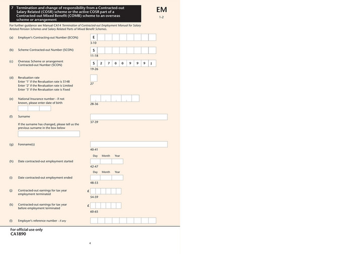 EXPATMONEY - HMRC Forms; APSS262, APSS263 & CA1890 - Page 10-11 ...