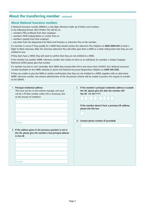 EXPATMONEY - HMRC Forms; APSS262, APSS263 & CA1890 - Page 2-3 - Created ...