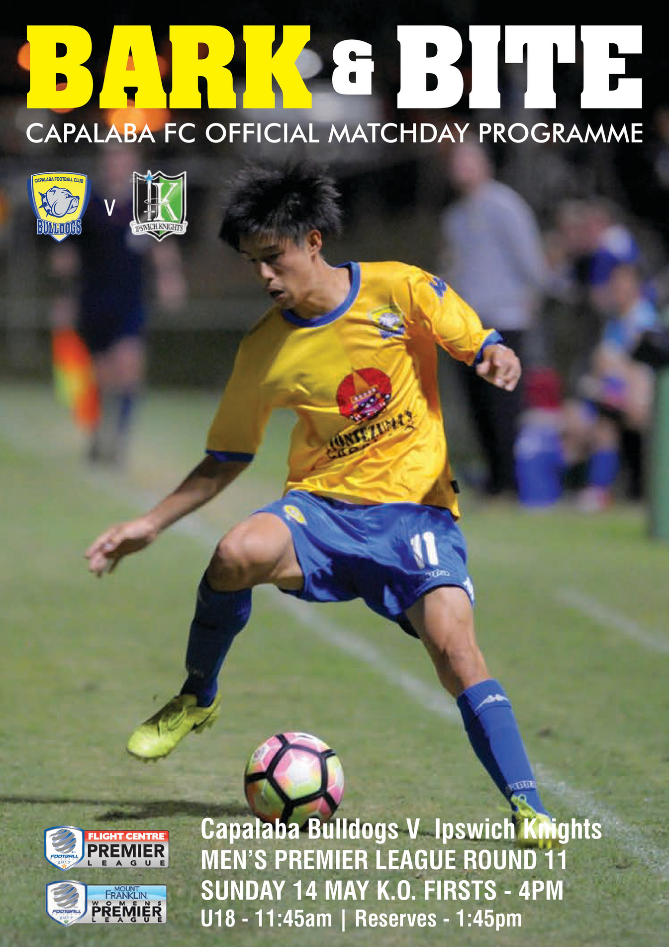 CapalabaFC - Capalaba Bulldogs Programme 14-5-17 - Page 1 - Created ...
