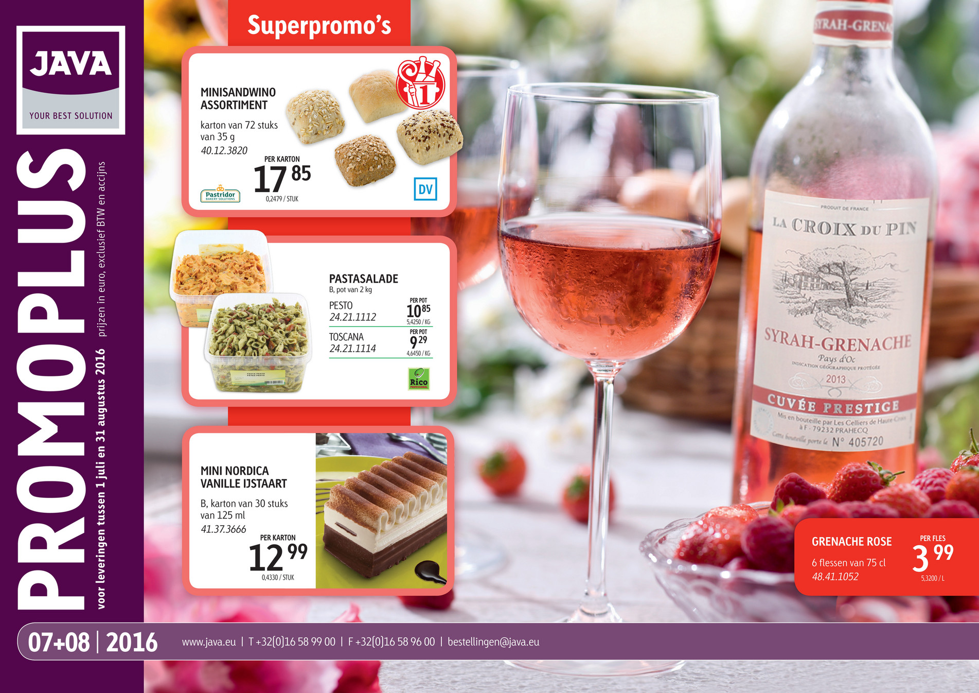 JAVA Foodservice - PromoPlus juli-augustus 2016 - Pagina 1 - Created ...