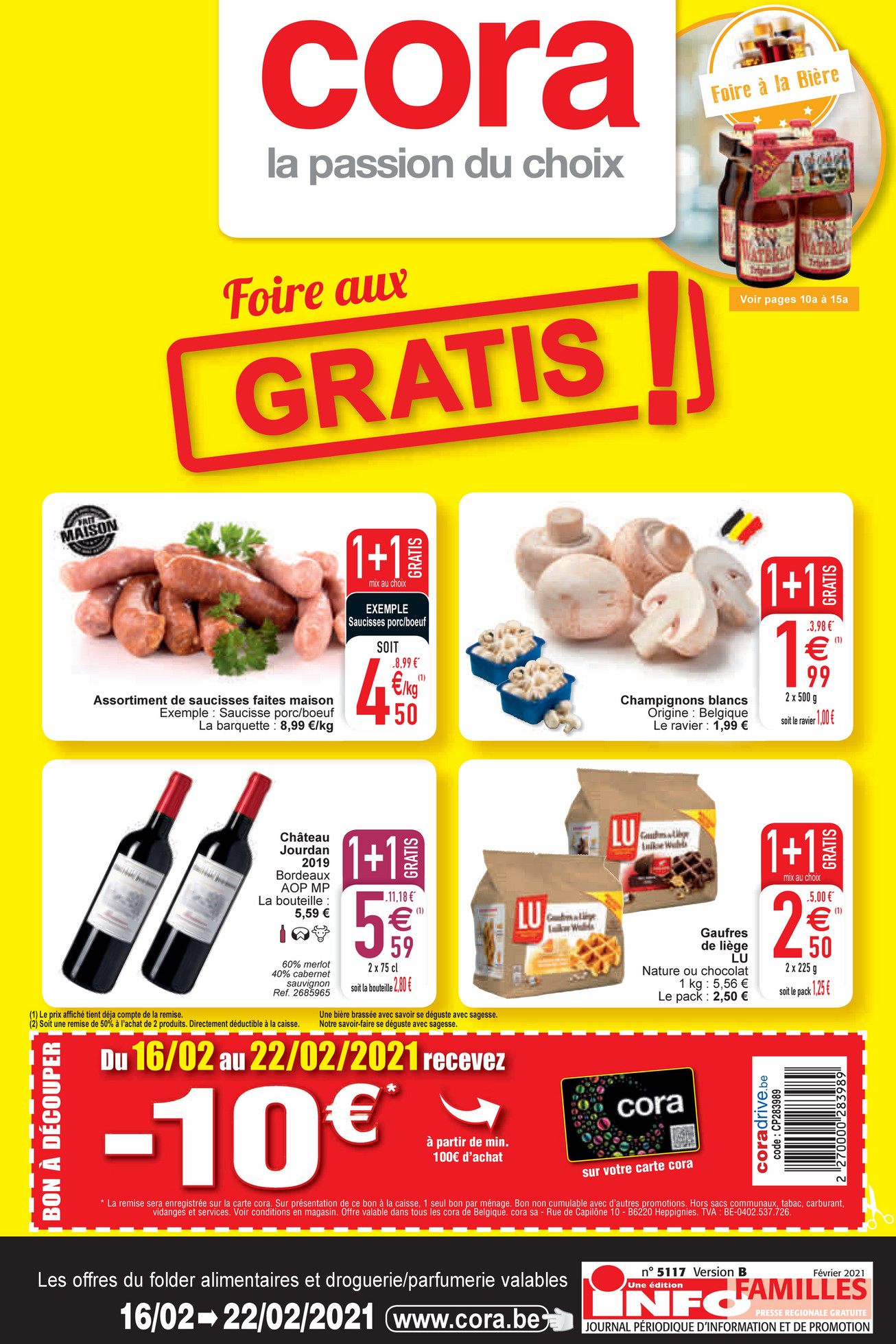 cora FR - Foire aux gratis chez cora au 16-02 - Page 1 cora FR - Foire aux gratis chez cora au 16-02 - Page 1