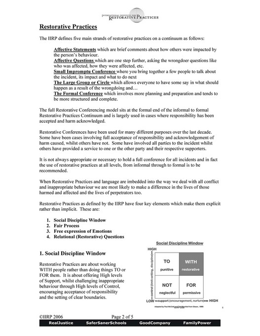 My publications - Restorative Justice and Practices - Page 1 - Created ...
