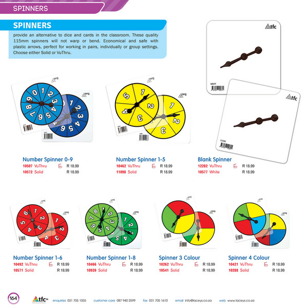 Genie Educational - TFC SA - Spinners - Page 1 - Created with Publitas.com