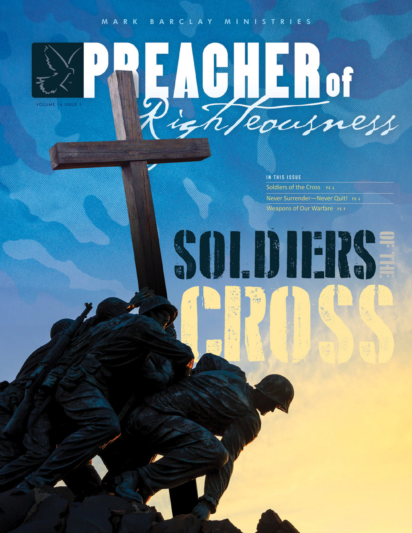 Preacher of Righteousness Magazine - Soldiers of the Cross - Page 1