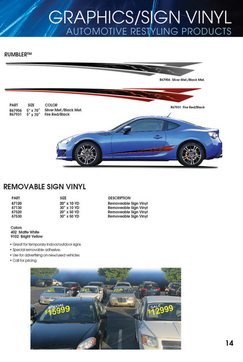 Sharpline Converting Inc. - Prostripe v56 Catalog - Page 14-15 ...