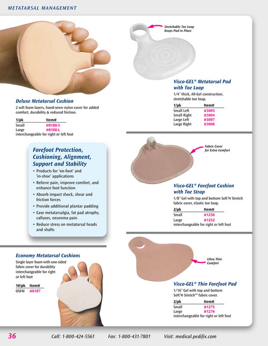 PediFix, Inc. - PediFix® Medical Catalog - Vol 22M - Page 36-37 ...