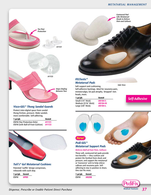 PediFix, Inc. - PediFix® Medical Catalog - Vol 22M - Page 36-37 ...