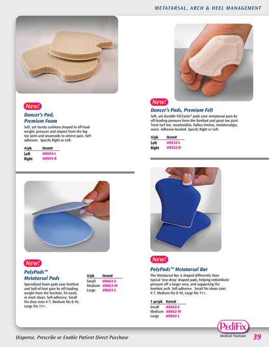 PediFix, Inc. - PediFix® Medical Catalog - Vol 22M - Page 38-39 ...