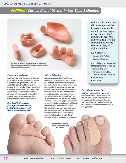 PediFix, Inc. - PediFix® Medical Catalog - Vol 22M - Page 18-19 ...