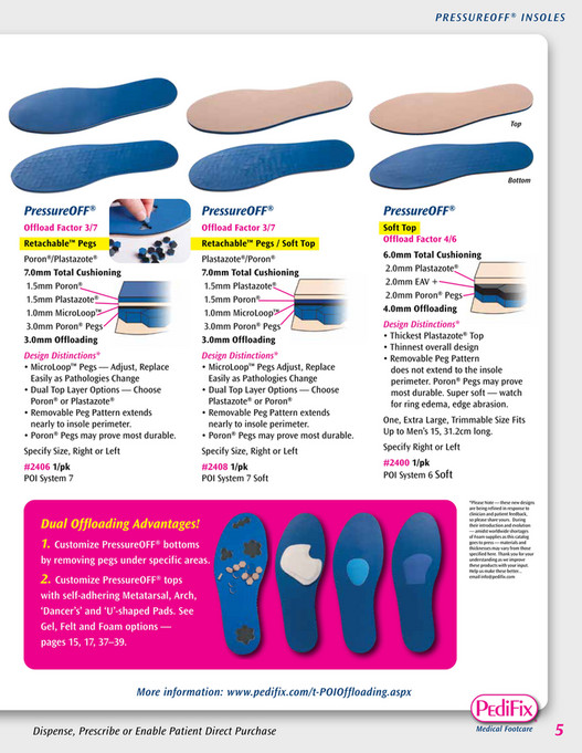 PediFix, Inc. - PediFix® Medical Catalog - Vol 22M - Page 4-5 - Created ...