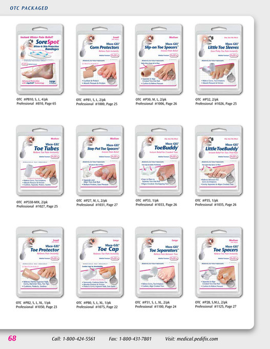 PediFix, Inc. - PediFix® Medical Catalog - Vol 22M - Page 68-69 ...