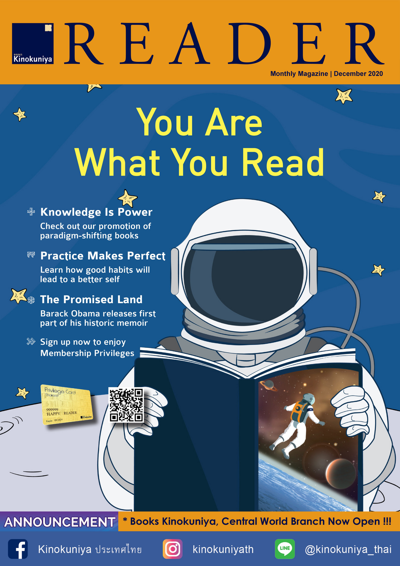 My publications - e-Reader December 2020 by Kinokuniya Thailand - Page 1 - Created with Publitas.com