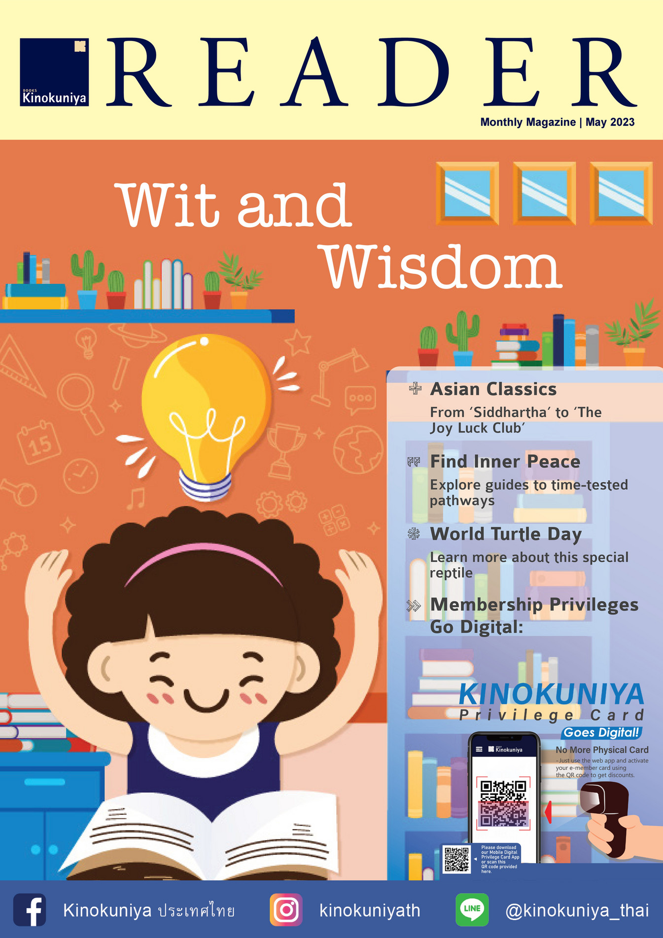 My publications - e-Reader May 2023 by Kinokuniya Thailand - Page 1 - Created with Publitas.com