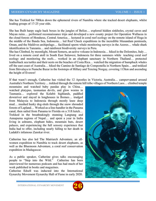 T-Girl Publishing - Modern Gynarchy Magazine (Vol1 - Issue1) - Page 26-27 - Created with ...