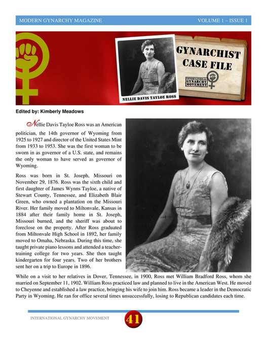 T-Girl Publishing - Modern Gynarchy Magazine (Vol1 - Issue1) - Page 42 ...