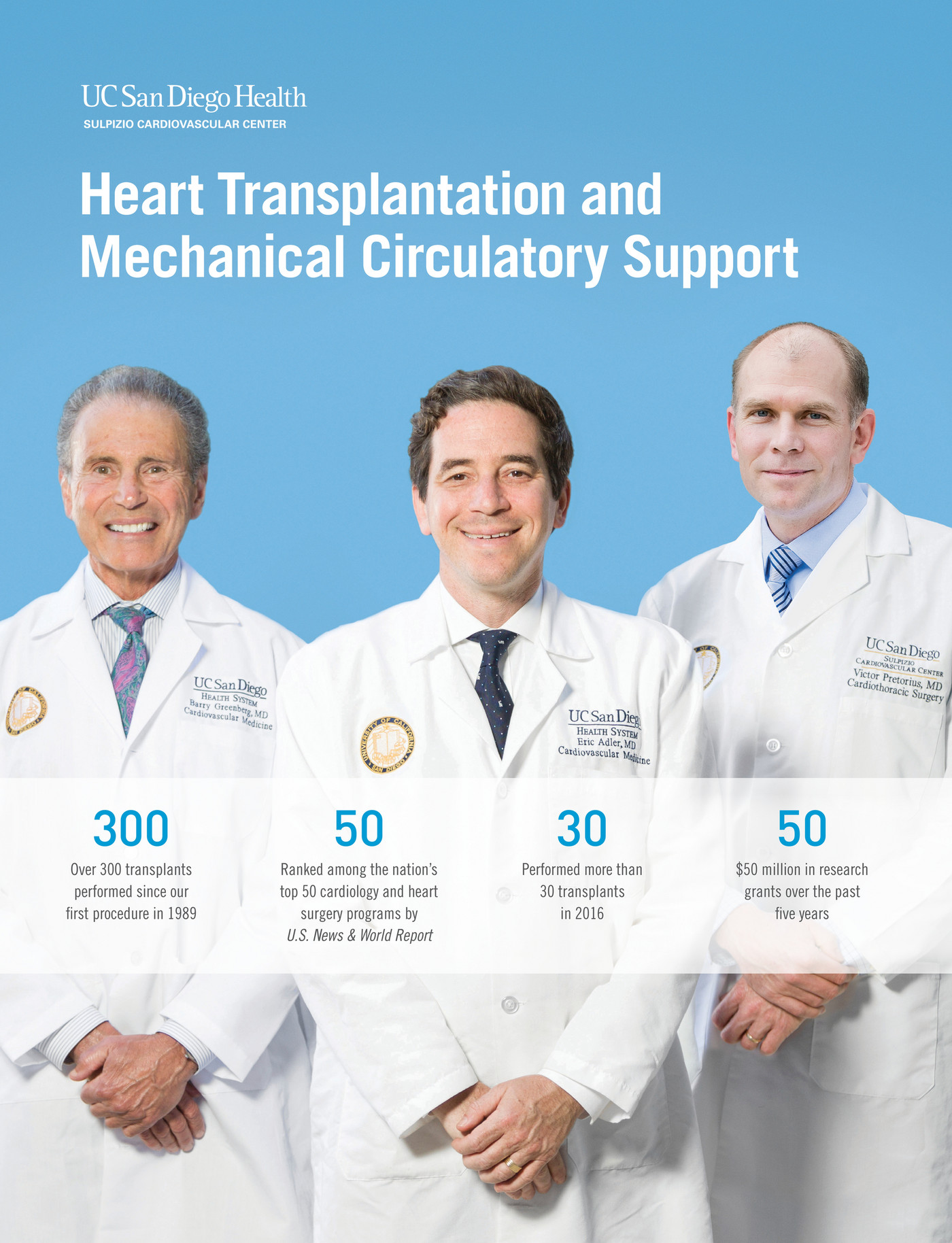 UCSD Health Sciences - Heart Transplantation & Mechanical Circulatory ...
