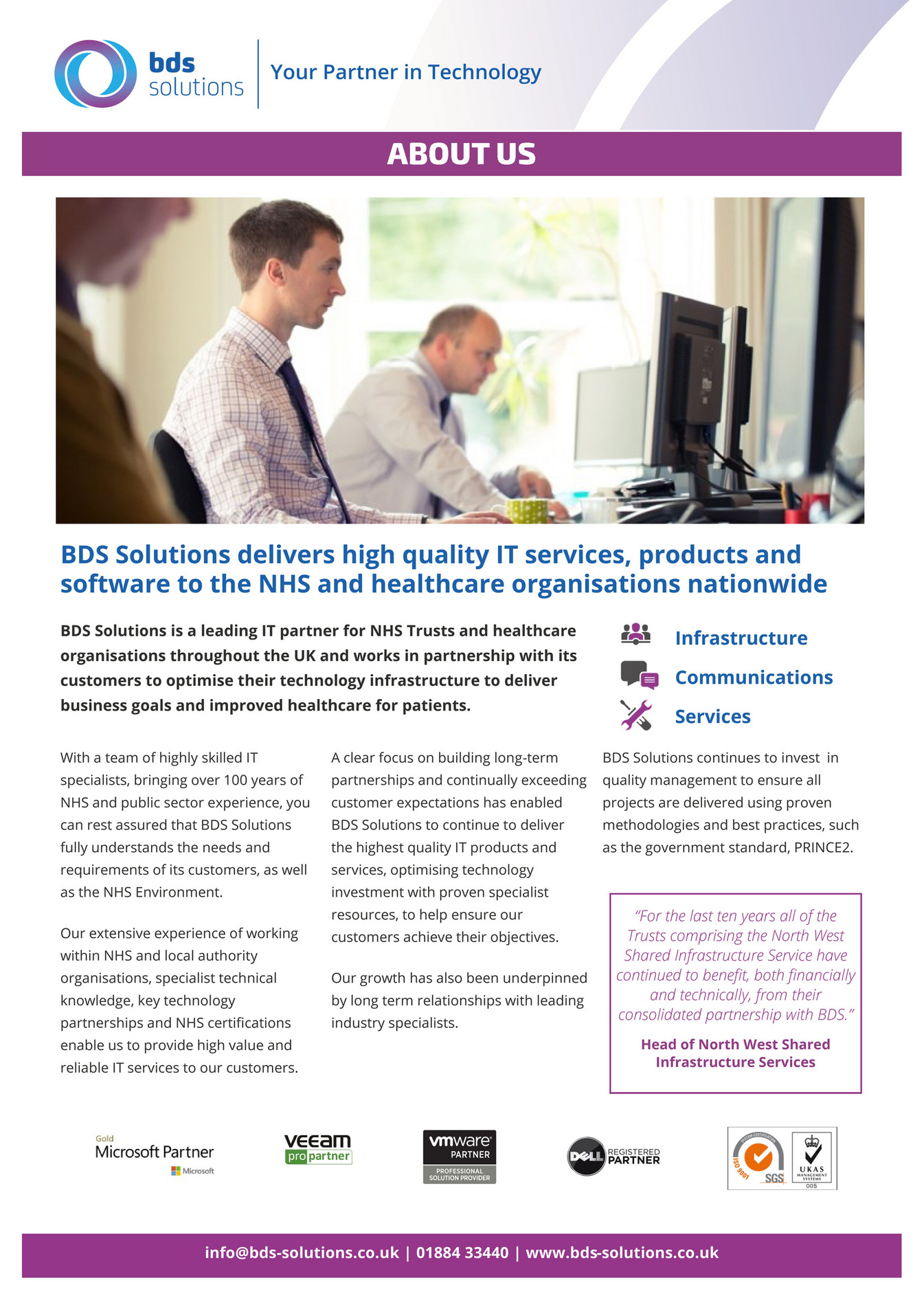 BDS Solutions - BDS Solutions 'Our Services' Flipbook - Page 1 ...