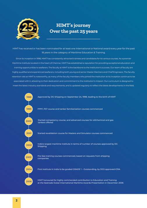 HIMT - HIMT Brochure - Page 2-3 - Created with Publitas.com