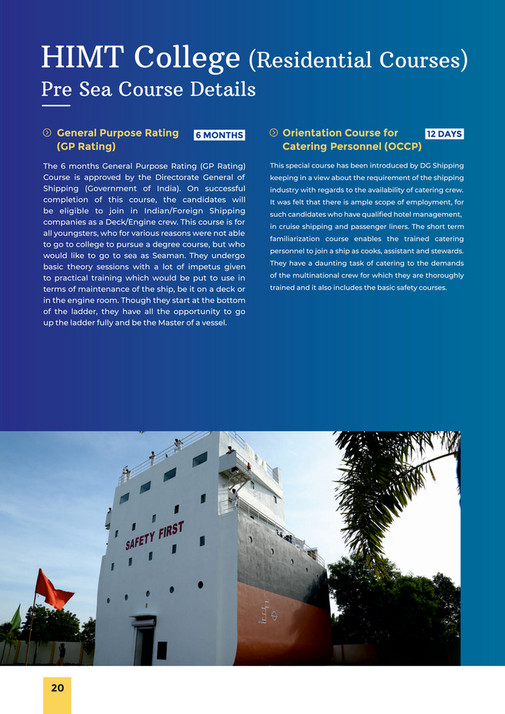 HIMT - HIMT Brochure - Page 20-21 - Created with Publitas.com