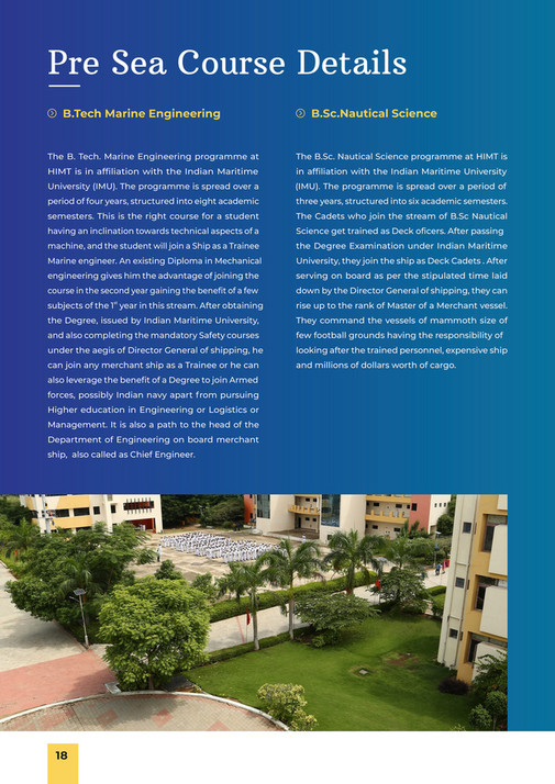 HIMT - HIMT Brochure - Page 18-19 - Created with Publitas.com