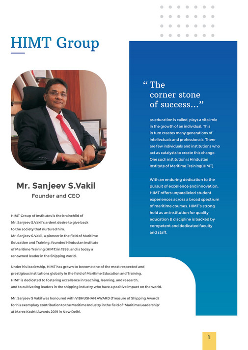 HIMT - HIMT Brochure - Page 2-3 - Created with Publitas.com