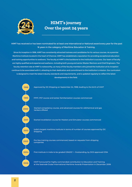 HIMT - HIMT Brochure - Page 2-3 - Created with Publitas.com