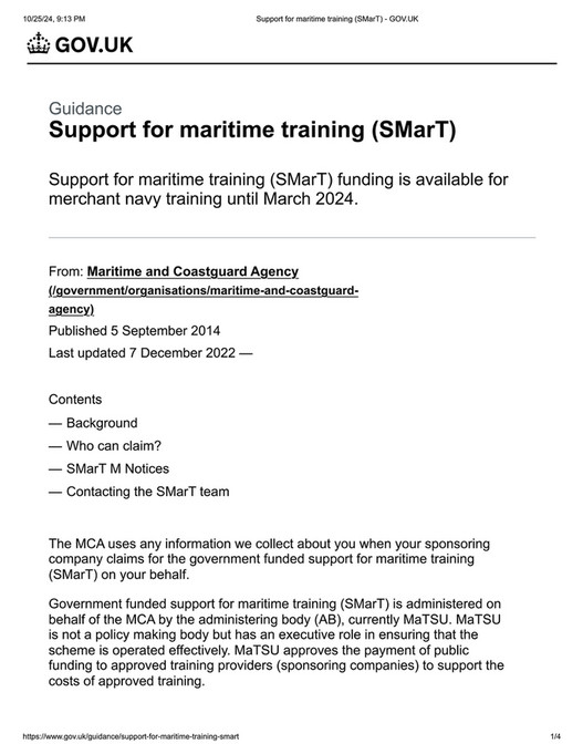 HIMT - Support for Maritime Training - Page 1 - Created with Publitas.com