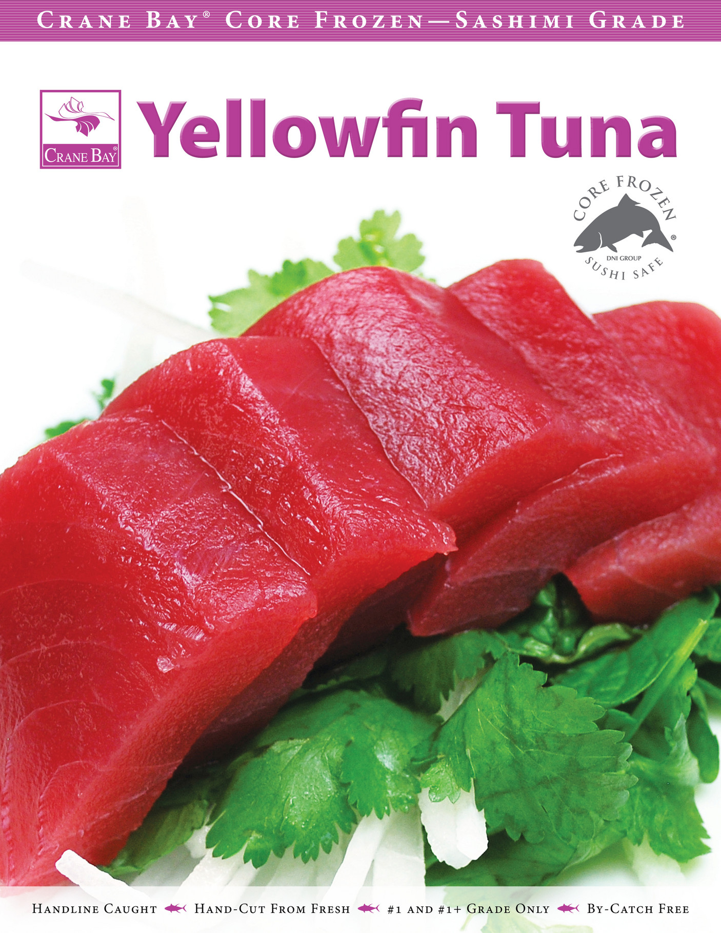 DNI Group, LLC - Crane Bay® Sashimi Grade Yellowfin Tuna Brochure ...