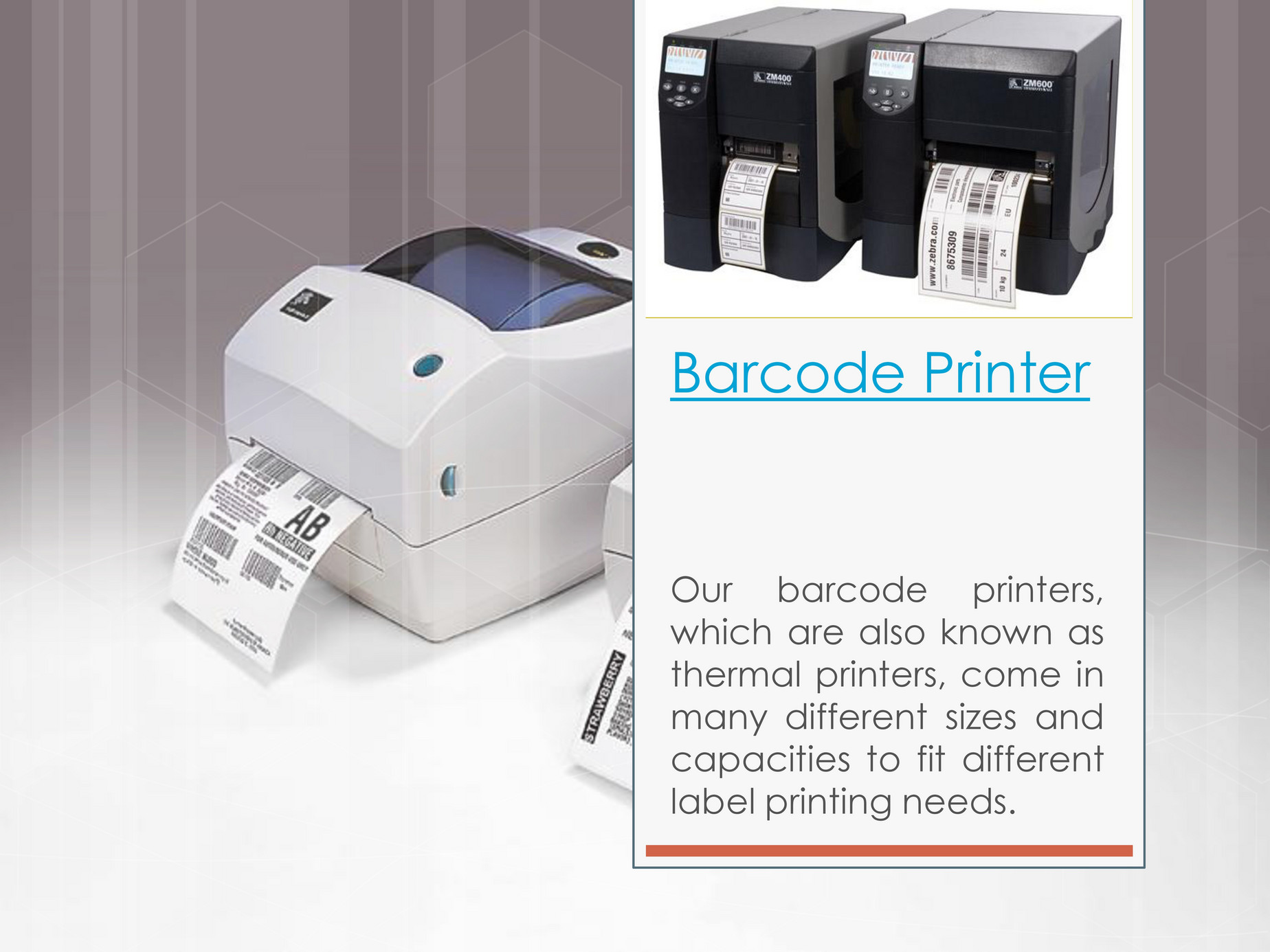 Zebra barcode printer - Zebra barcode printer - Page 1 - Created with ...