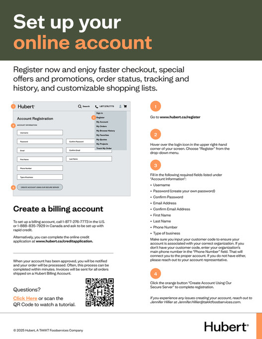 Takkt - Hubert CA_Welcome Packet_Tutorial_EN R3 - Page 1 - Created with ...