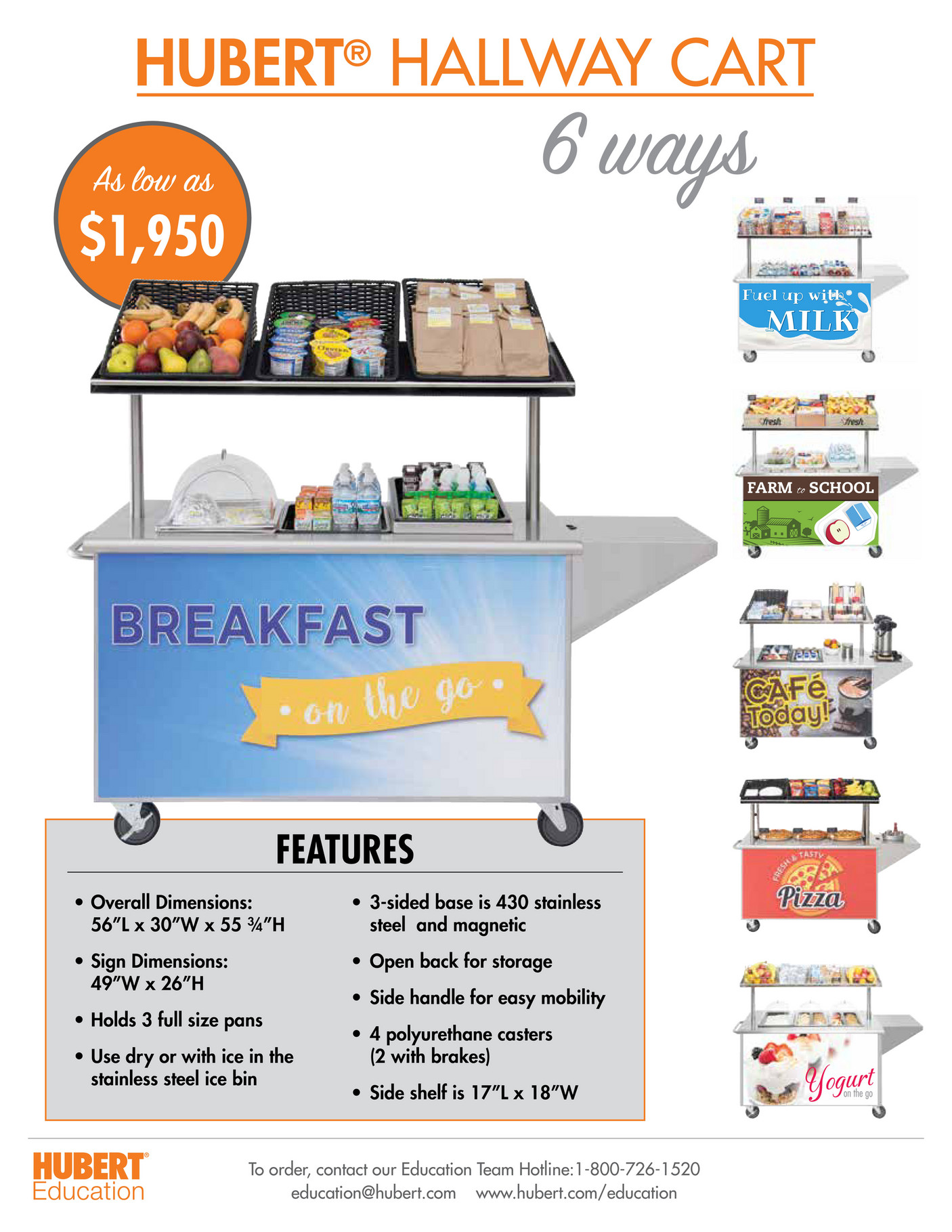 Hubert Hallway Cart - Page 1 - Created with Publitas.com