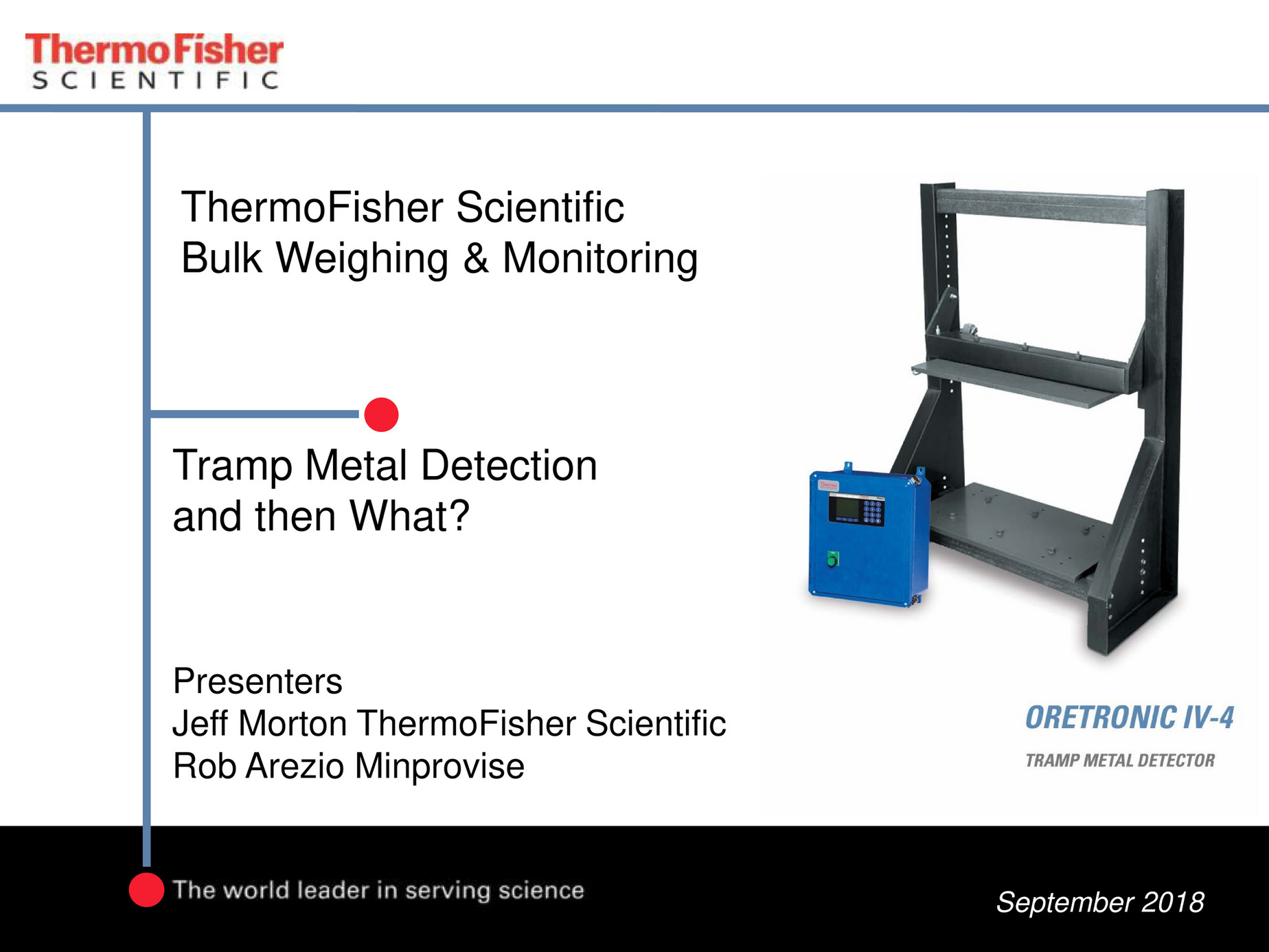 My publications - Tramp Metal Detection - presented y Jeff Morton and ...