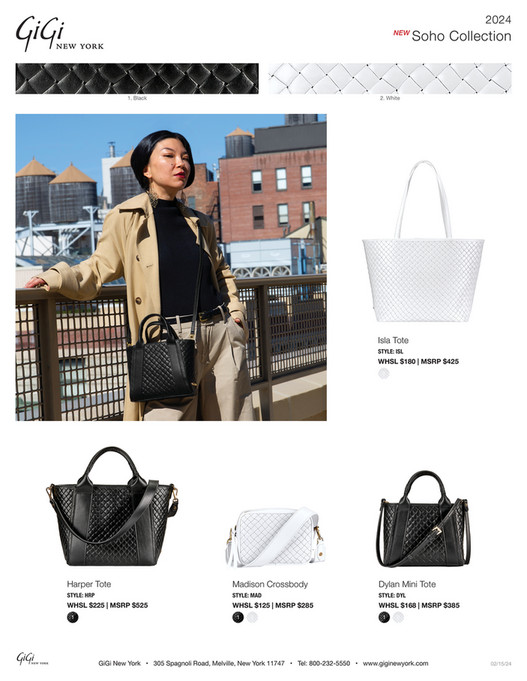 Graphic Image - GiGi New York Wholesale Linesheets - Page 4-5 - Created with Publitas.com