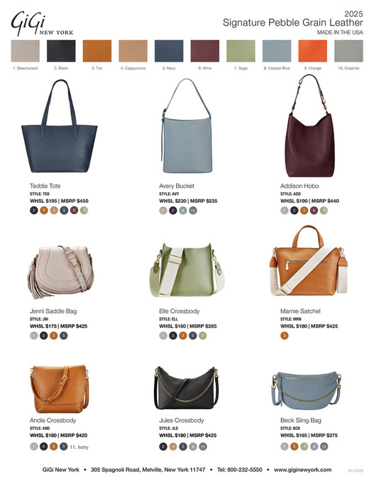 Graphic Image - GiGi Linesheets 2025 - Page 2-3 - Created with Publitas.com