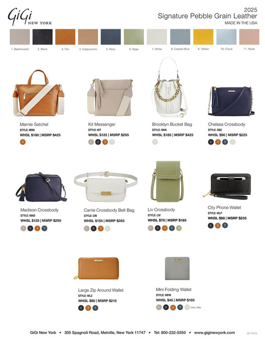 Graphic Image - GiGi New York Spring 25 Line Sheets - Page 4-5 - Created with Publitas.com