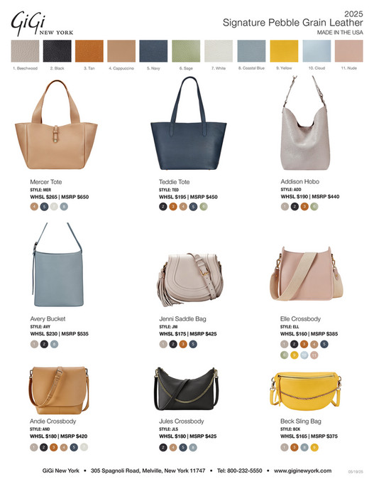 Graphic Image - GiGi New York Spring 25 Line Sheets - Page 4-5 - Created with Publitas.com