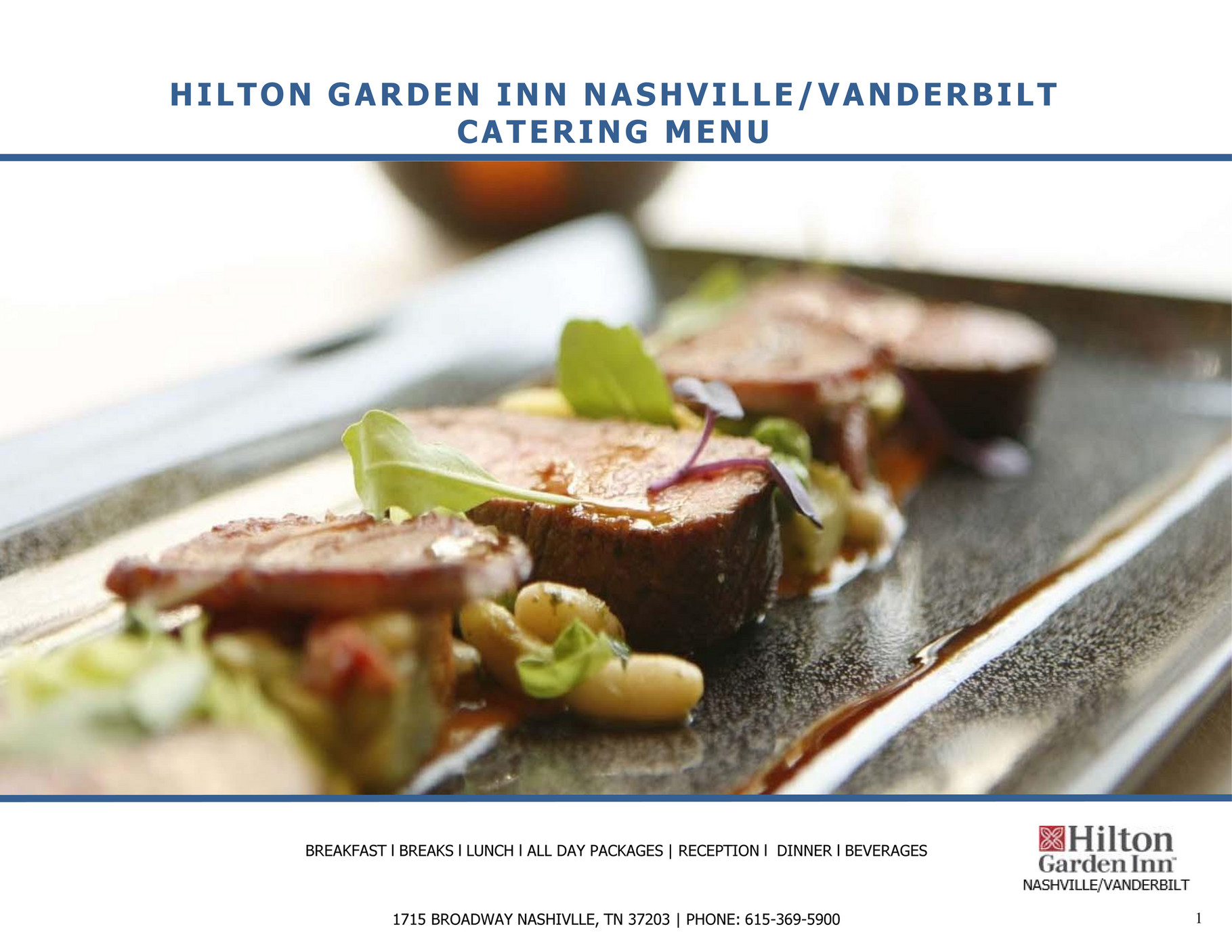 My publications - 2023 Hilton Garden Inn Banquet Menus - Page 1 ...