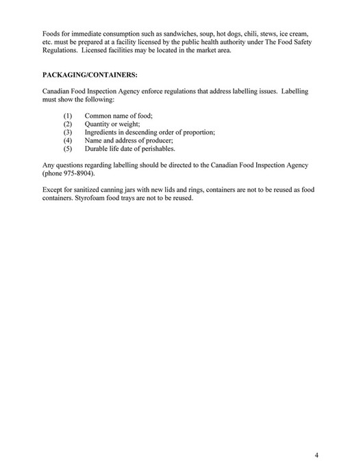 My publications - Food vendor guidelines - Page 4-5 - Created with ...