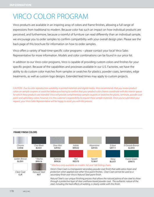VIRCO Furnishings by TRADE WEST| refreshing space™ - Page 180-181
